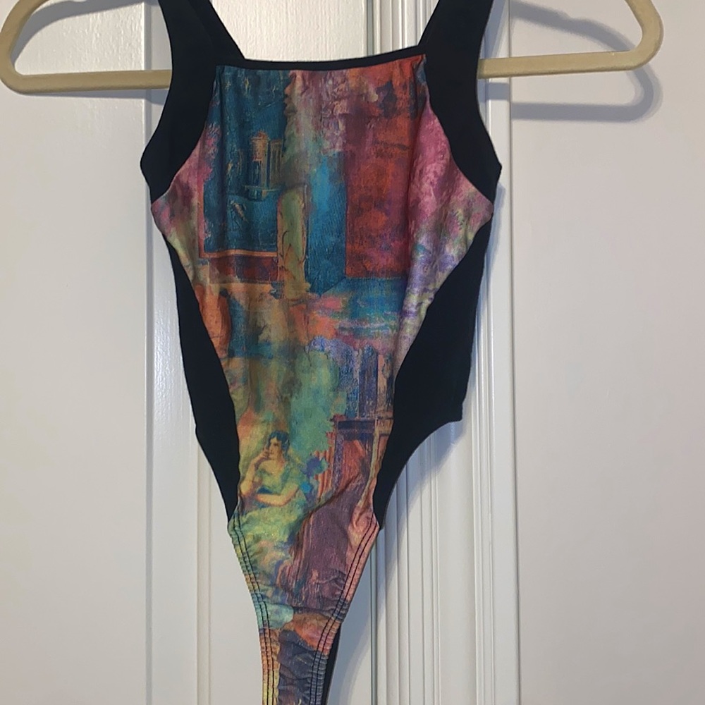 Vintage Renaissance Inspired Bodysuit - Gem